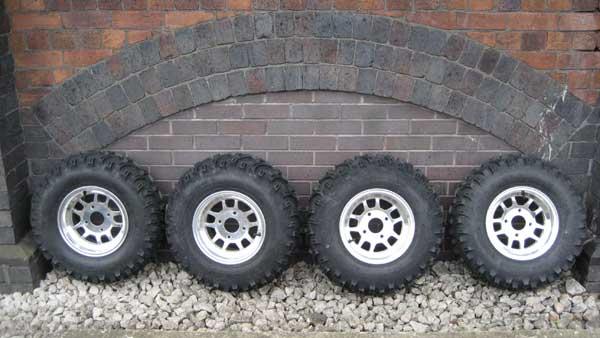 Howie - Bear Claw Wheel & Tyre set, for Joyner 650cc road legal buggy ...